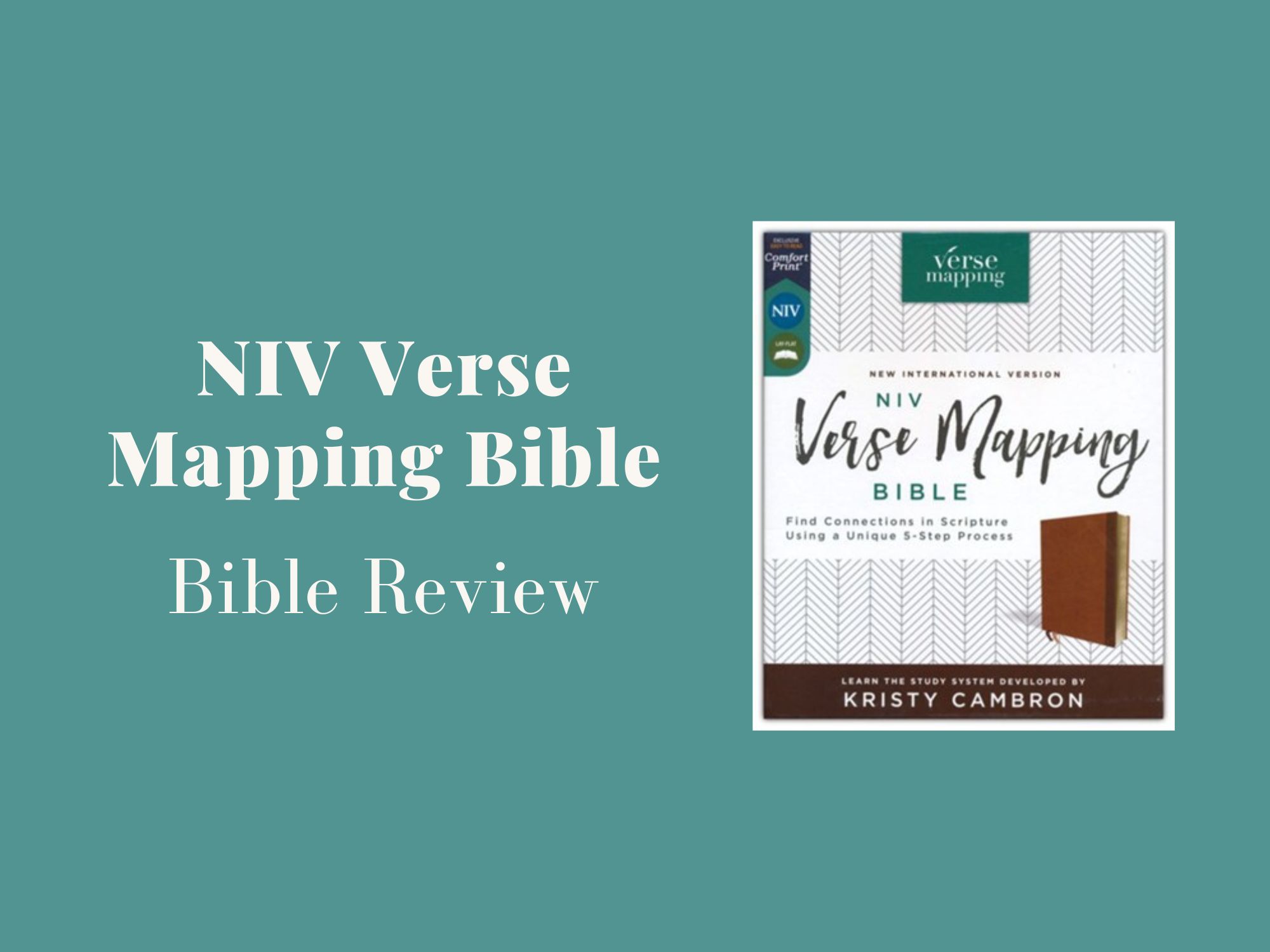 Niv Verse Mapping Bible Review